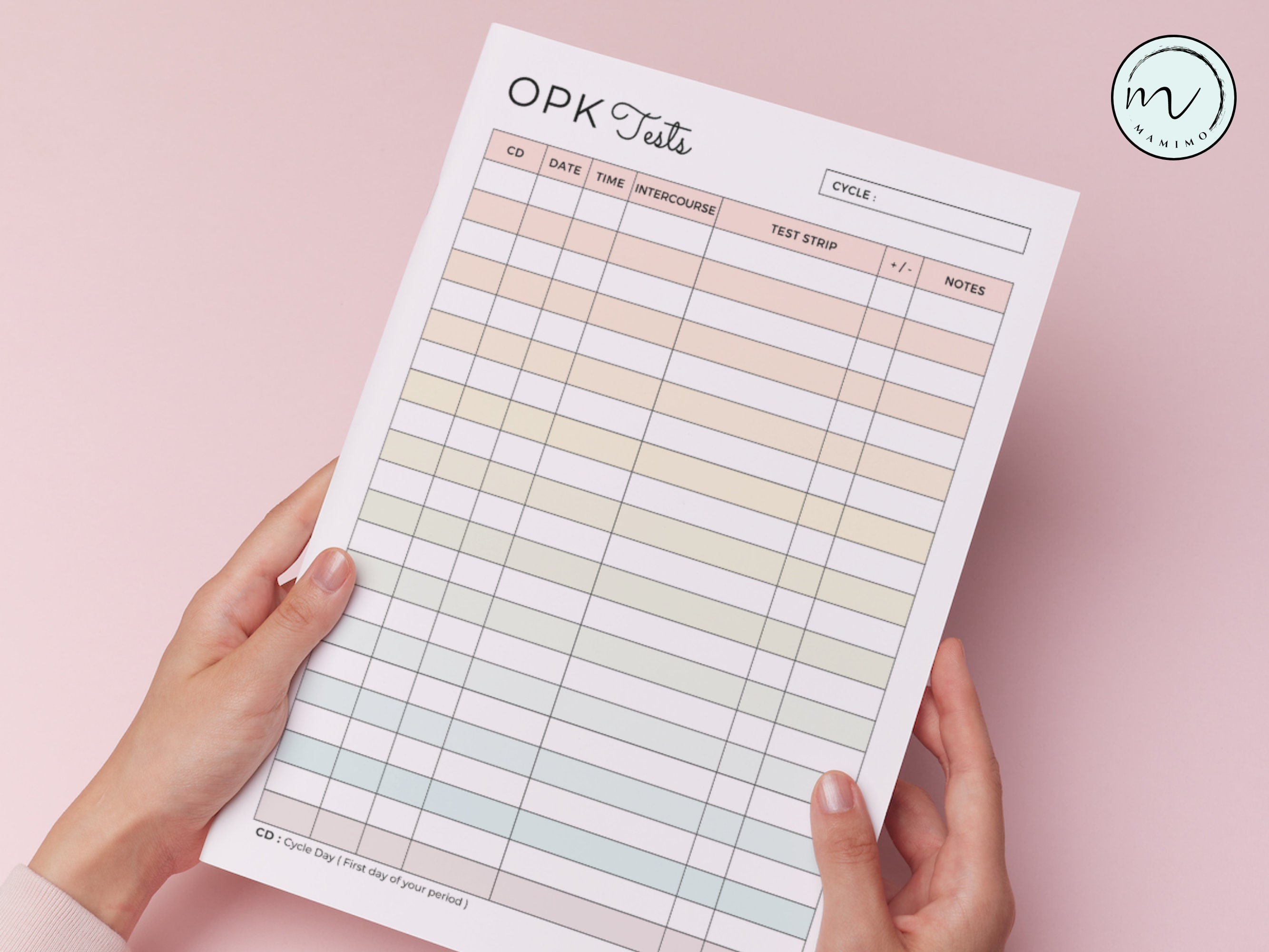 OPK Test Tracker, Ovulation Tests Strips, Fertility Planner, Ovulation ...