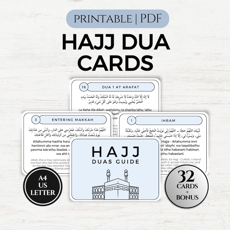 Hajj Mubarak Card - Etsy