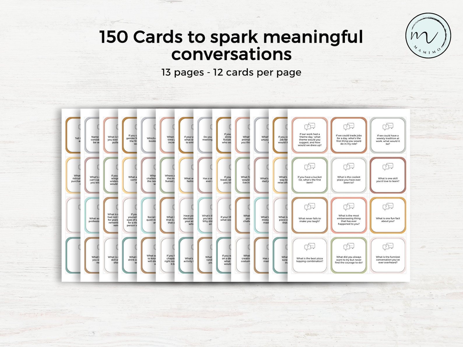 Conversation Starters for Work, Icebreaker Games, Conversation Starters ...