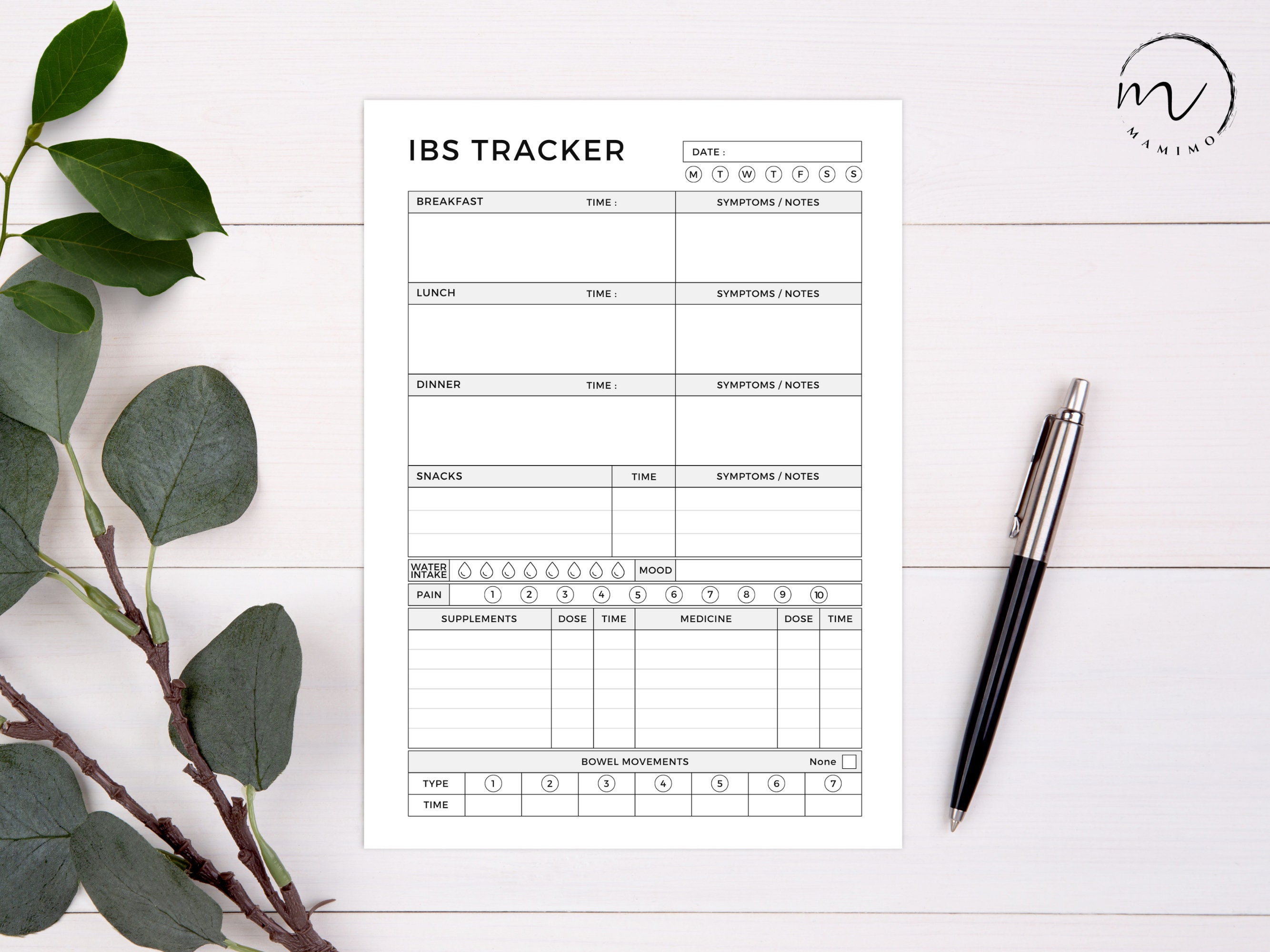 IBS Food Diary Tracker, Symptom Log, Food Intolerance & Sensitivity ...