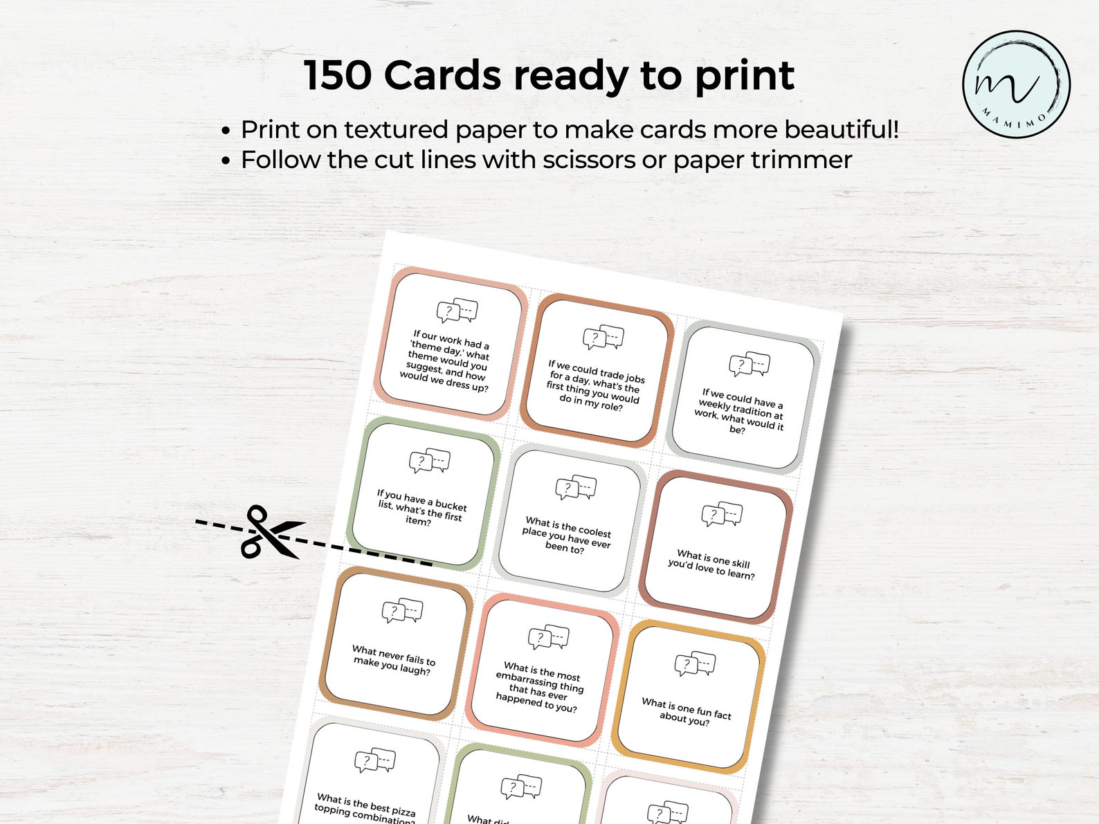 Conversation Starters for Work, Icebreaker Games, Conversation Starters ...
