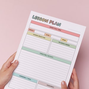 Weekly Lesson Plans for Preschool, Prek, Kindergarten, Daycare ...