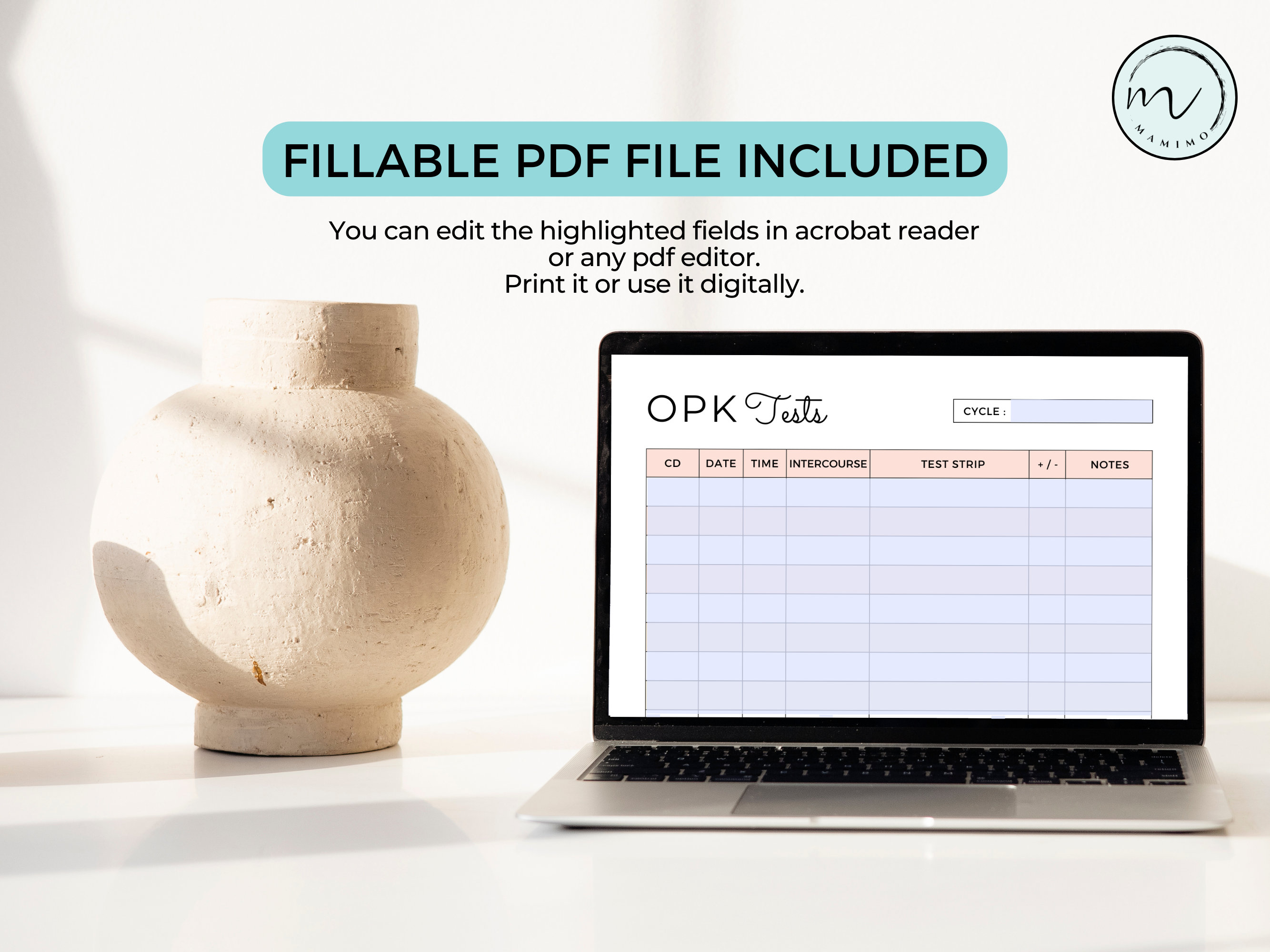 OPK Test Tracker, Ovulation Tests Strips, Fertility Planner, Ovulation ...