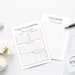 Weekly Marriage Meeting Template, Partners Communication Workbook ...