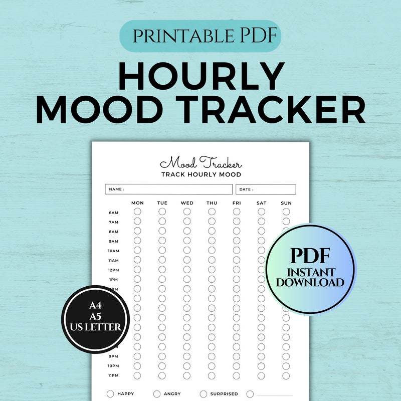 Mood Tracker - Etsy