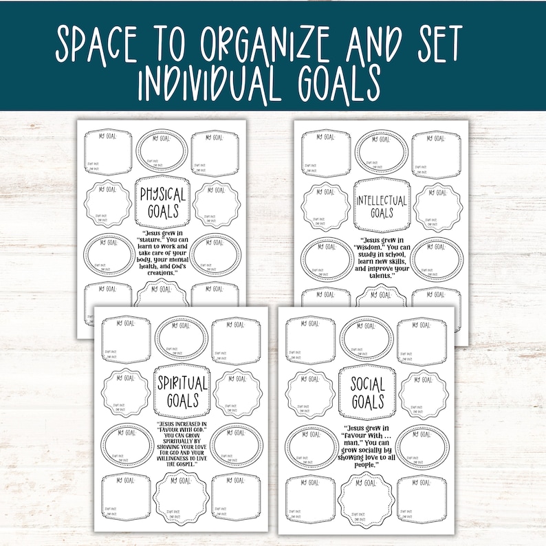 YW Theme 2024: Youth Goal Guide (PDF Download) - Etsy