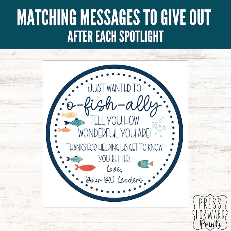 YW Spotlight Printable: LDS Young Women Activity (PDF Download) - Etsy
