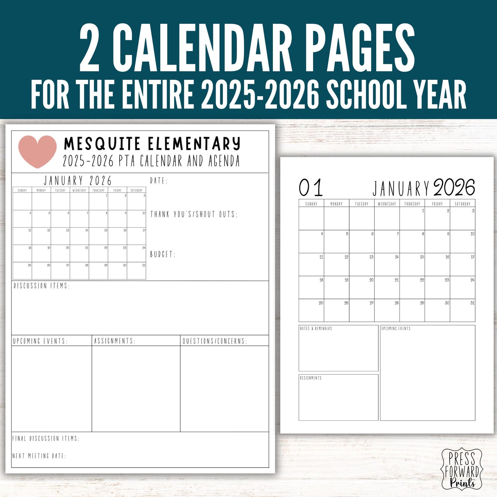 PTA President Binder: 2025-2026 Ultimate Bundle (digital Download) - Etsy