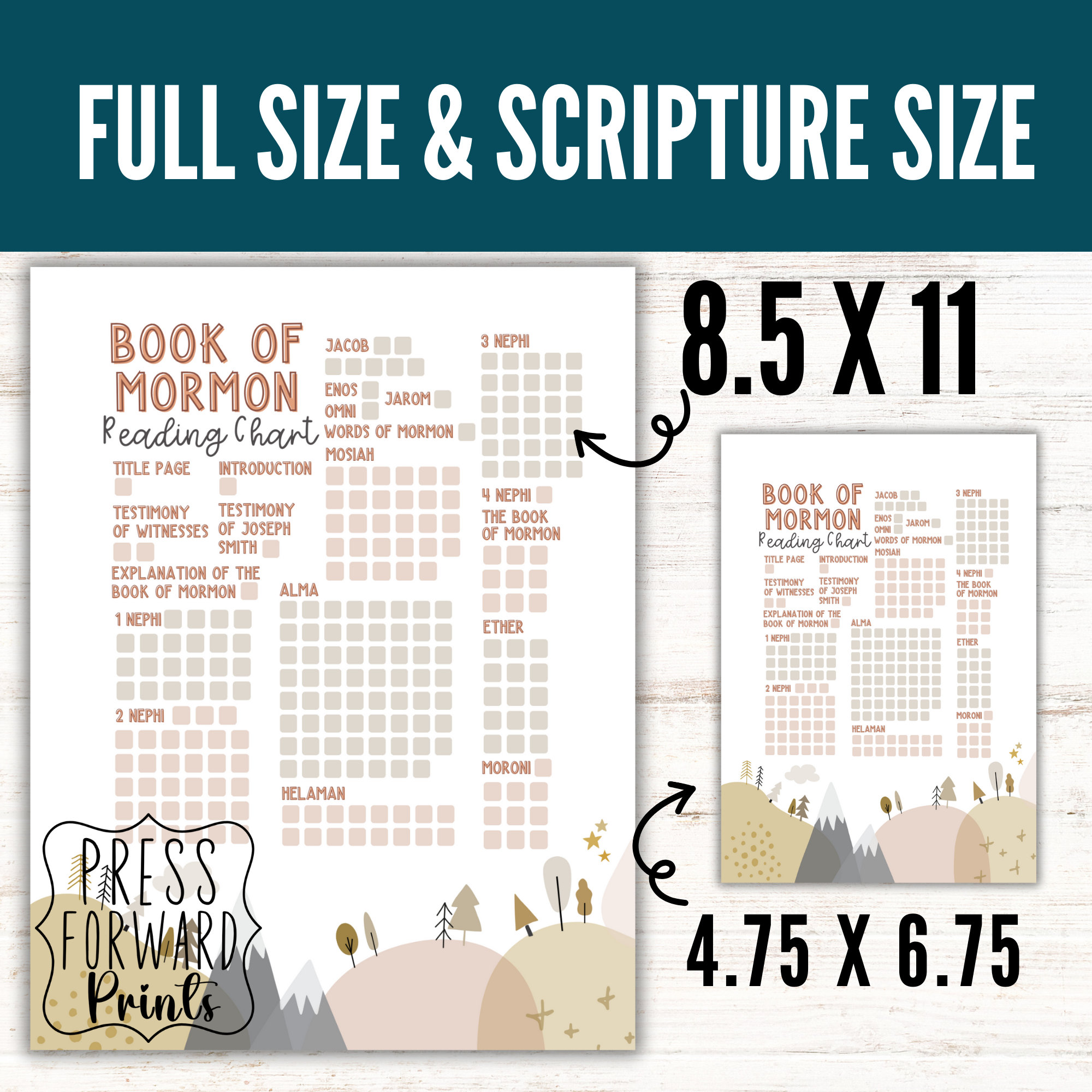 Come Follow Me 2024 Daily Reading Schedule, Reading Chart Book of ...