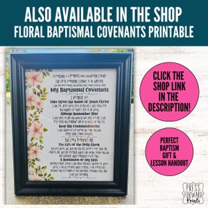 LDS Baptism Talk Object Lesson: Kit KAT Covenant Handout (PDF) - Etsy