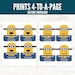 Minion Valentine Tags: Printable Classroom Valentines (DIY) - Etsy