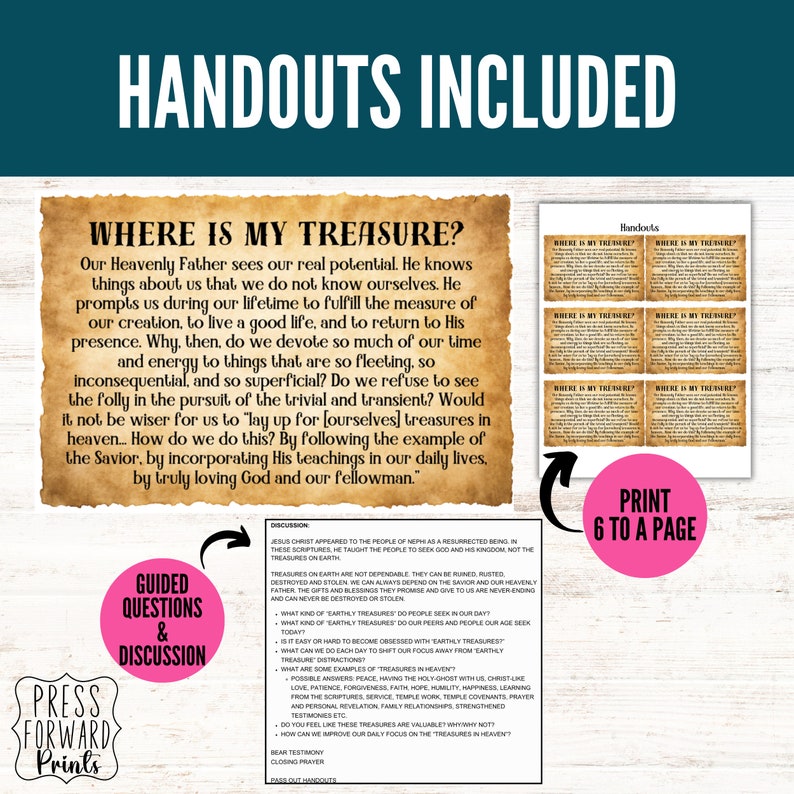 LDS Scripture Scavenger Hunt: Youth Activity (PDF) - Etsy