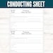 LDS Primary Conducting Sheet & Presidency Meeting Agenda (digital ...