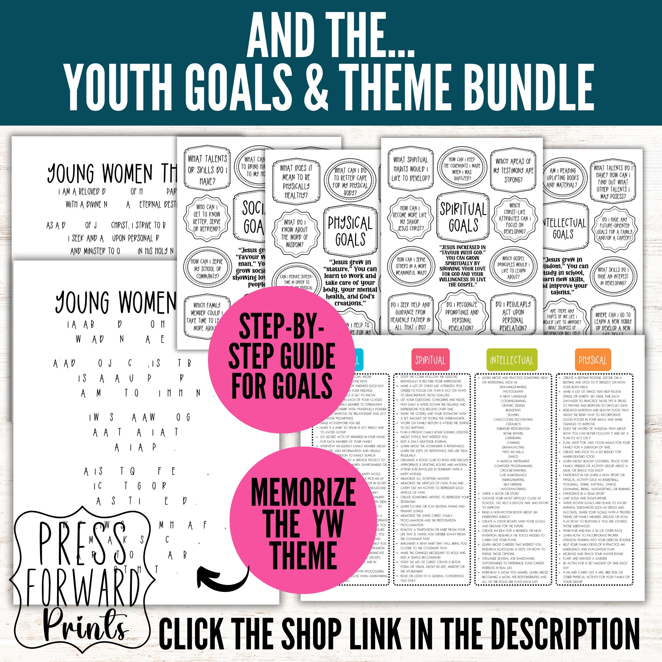 YW General Conference Handout, General Conference Treat Tag, General ...