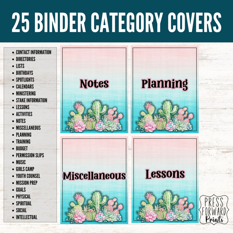 YW Binder, 2024 YW Binder, Young Women Binder, 2024 I Am a Disciple of ...