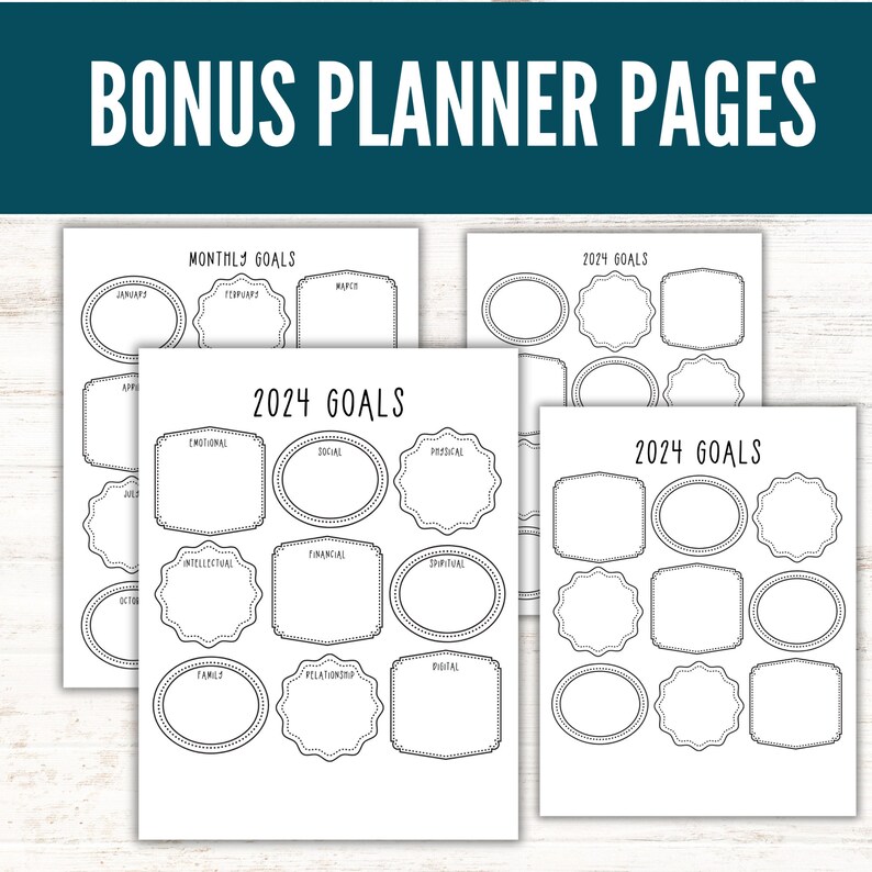 Bullet Journal, Yearly Mood Tracker, Yearly Habit Tracker, Habit ...