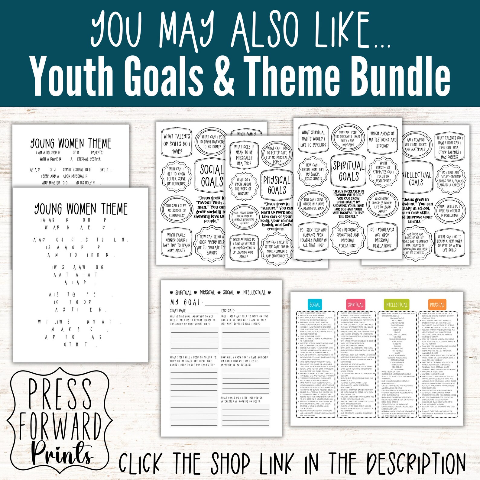 YW Binder, 2024 YW Binder, Young Women Binder, 2024 I Am a Disciple of ...
