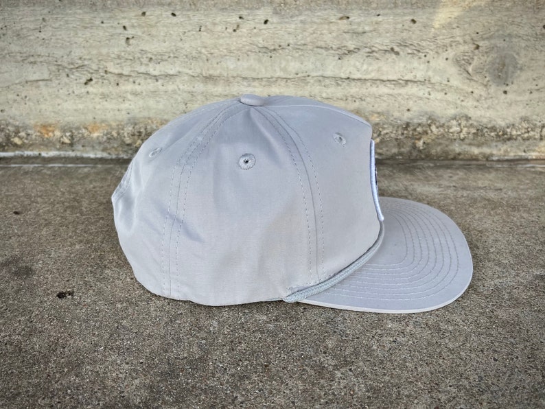 NPL Rope Hat Water Repellent Snapback Flat Bill - Etsy