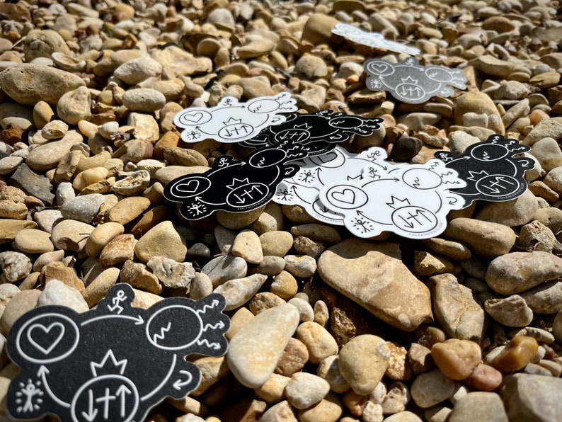 3 Circles Sticker - Black - Gospel Tool - Etsy