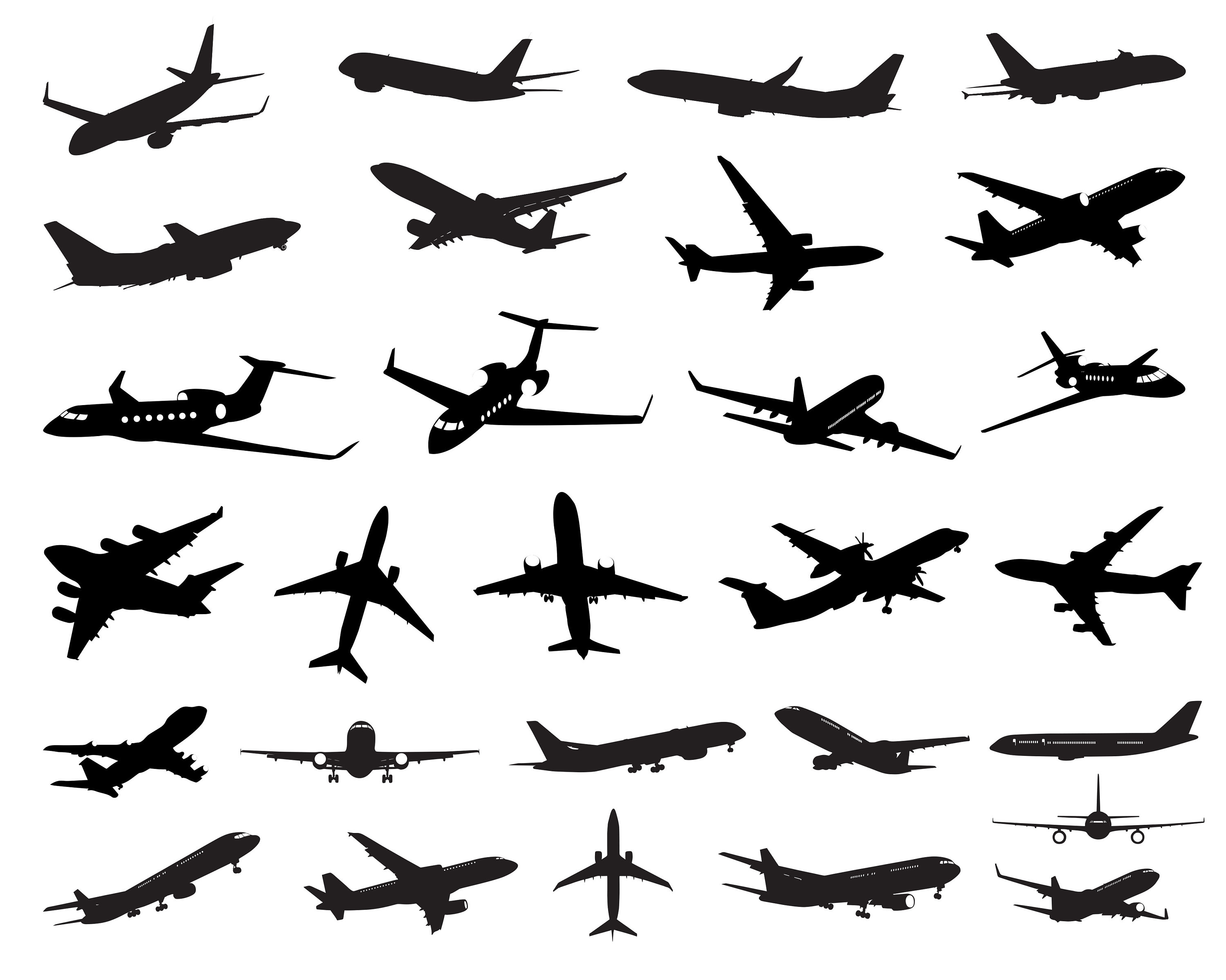 Airplane SVG PNG Aircraft Svg Design Aircraft Cut File for - Etsy Canada