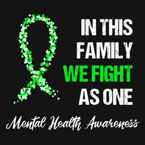Mental Health Awareness SVG, PNG, 2 Variants, Cut Files for Cricut ...