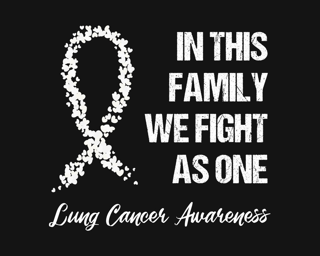Lung Cancer SVG, PNG, 2 Variants, Cut Files for Cricut, Silhouette ...
