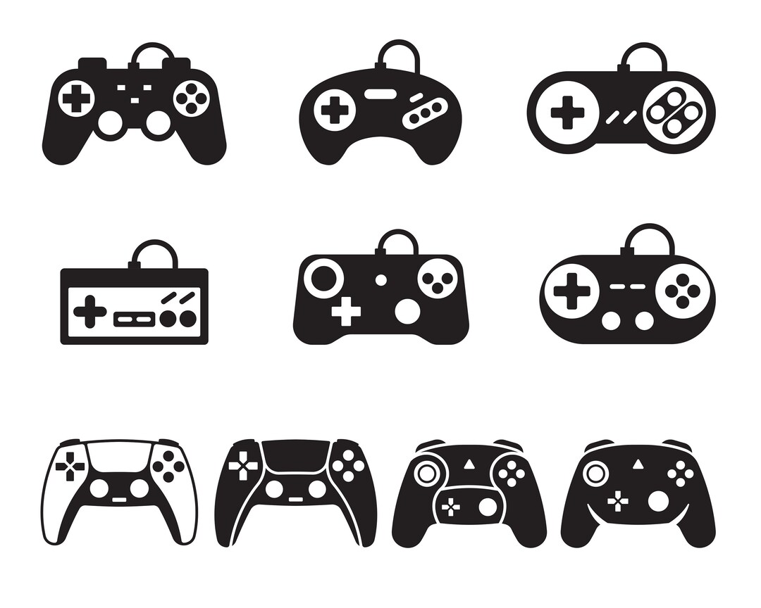 Joystick SVG Bundle, PNG, Gamer Svg, Gaming Svg, Console Svg ...