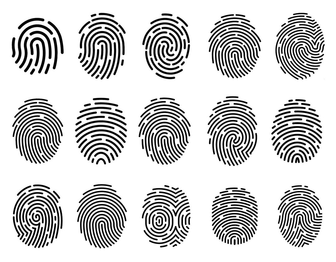 Fingerprint SVG Bundle, PNG - Fingerprint Vector, Fingerprint ...