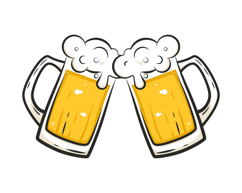 Beer Mug SVG, Png, 2 Variants, Alcohol Svg, Beer Png, Wind and Beer Svg ...