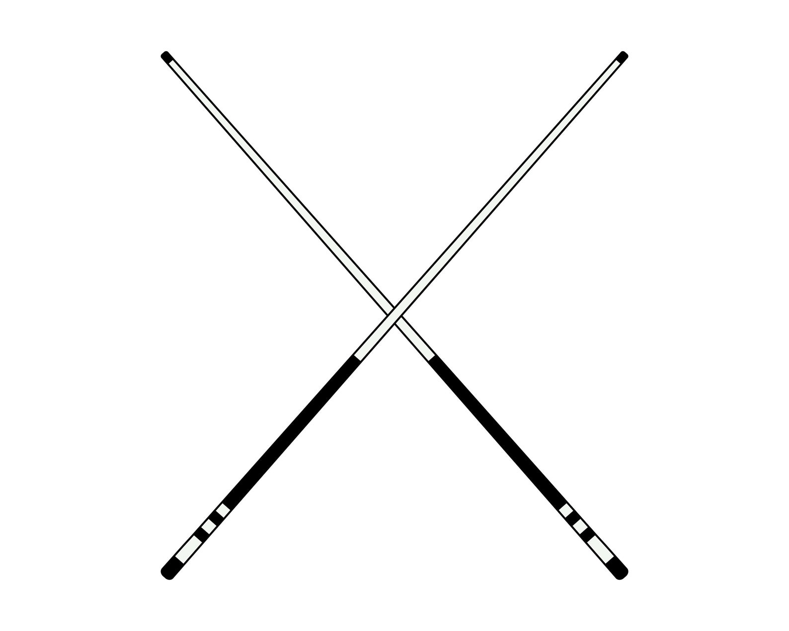 Cue Sticks SVG, PNG - Pool Svg, Billiard Sticks Svg, Snooker Svg, Pool ...