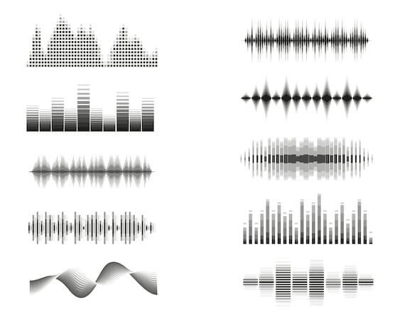 Audio Waveform Png