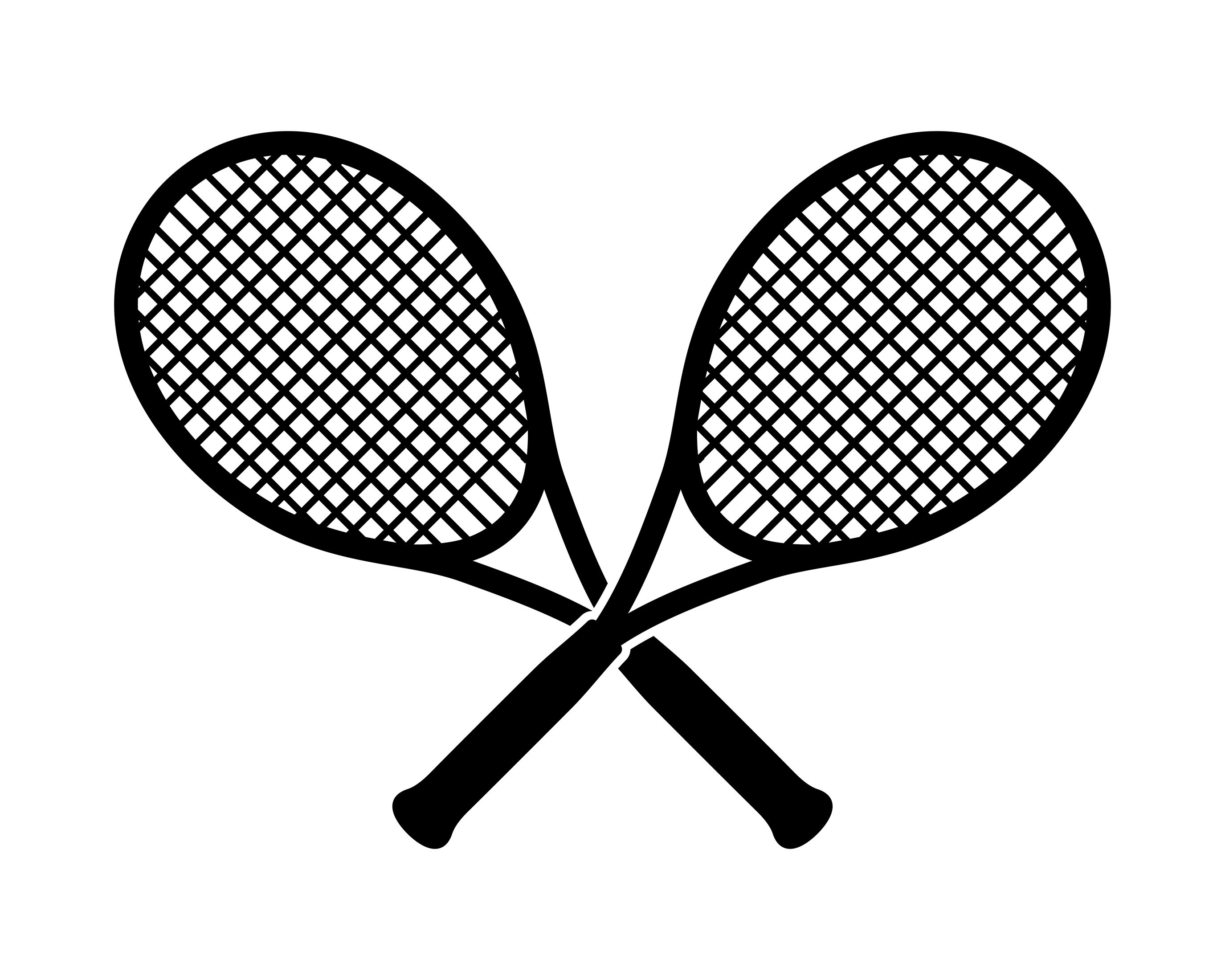 Crossed Tennis Racket SVG PNG Tennis Svg Tennis Clipart - Etsy