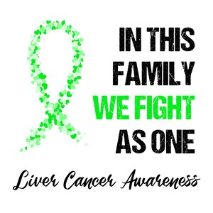 Liver Cancer SVG, PNG, 2 Variants, Cut Files for Cricut, Silhouette ...