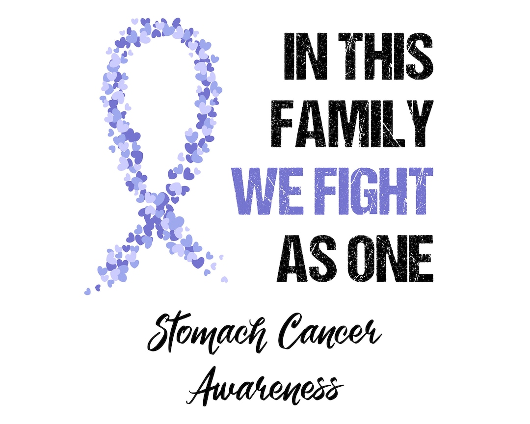 Stomach Cancer Awareness SVG, PNG, 2 Variants, Cut Files for Cricut ...