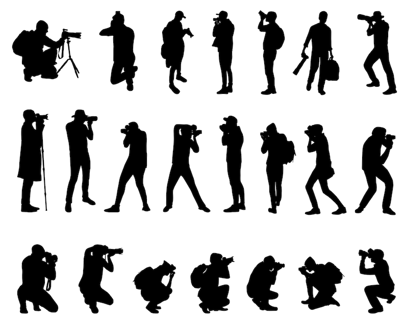 Photographer SVG Bundle, PNG, Photographer Silhouette, Photography Svg ...
