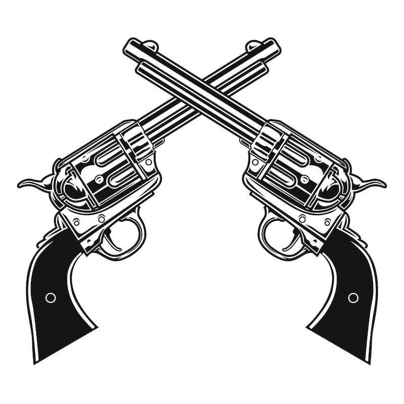 Papercraft Revolver - Etsy