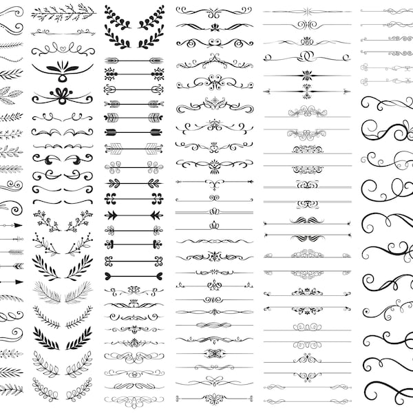 Lines for Text - Etsy