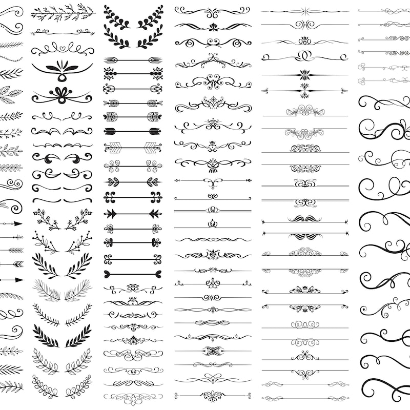 Lines for Text - Etsy