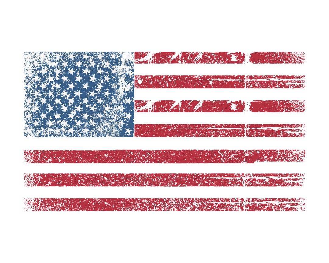 American Flag Svg, Png, 4th of July Svg, Distressed Flag Svg, Fourth of ...