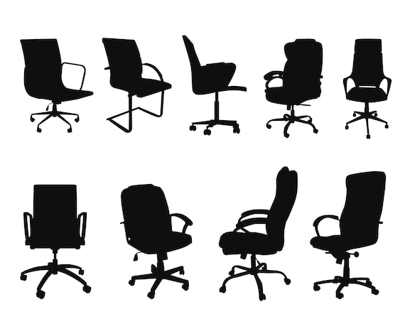 Office Chair Vector Png