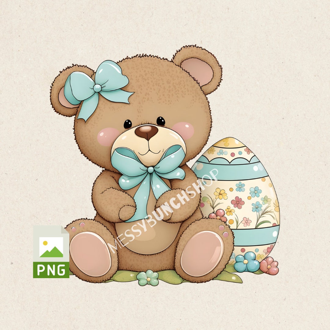 Easter Sublimation Designs, Easter Teddy Bear , Easter Scavenger Hunt ...
