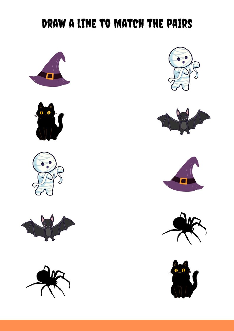 Printable Halloween Worksheets for Preschoolers | Mazes, Number ...