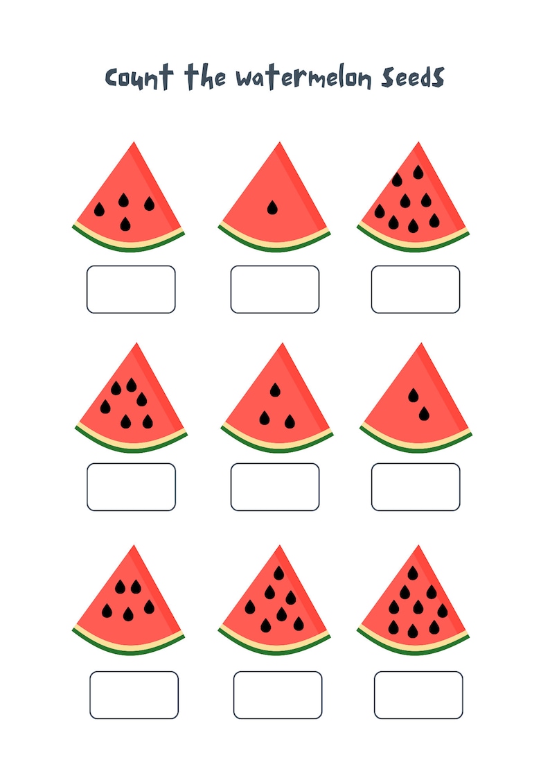Printable Toddler Numbers 1-20 Activity Worksheets, Over 70 Pages! - Etsy