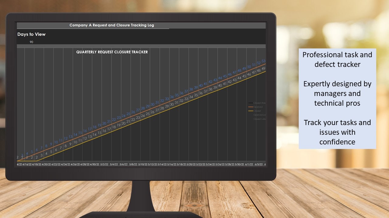 Task Tracker Template, Easy to Use Template - Etsy