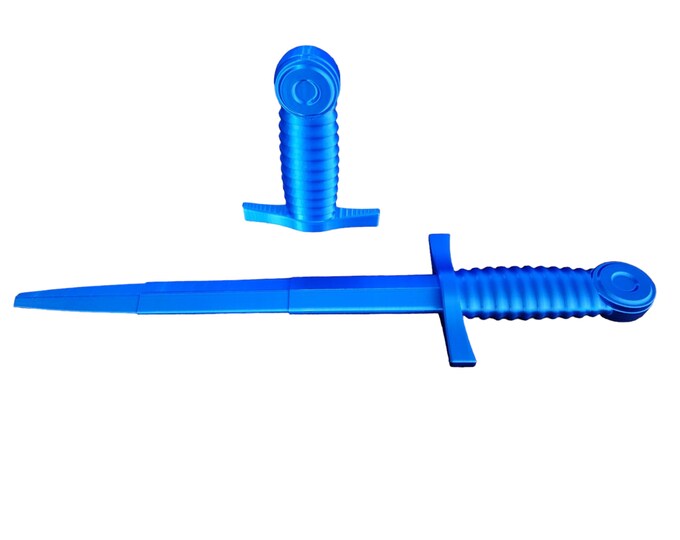 Dagger Collapsible 3D Printed - Etsy