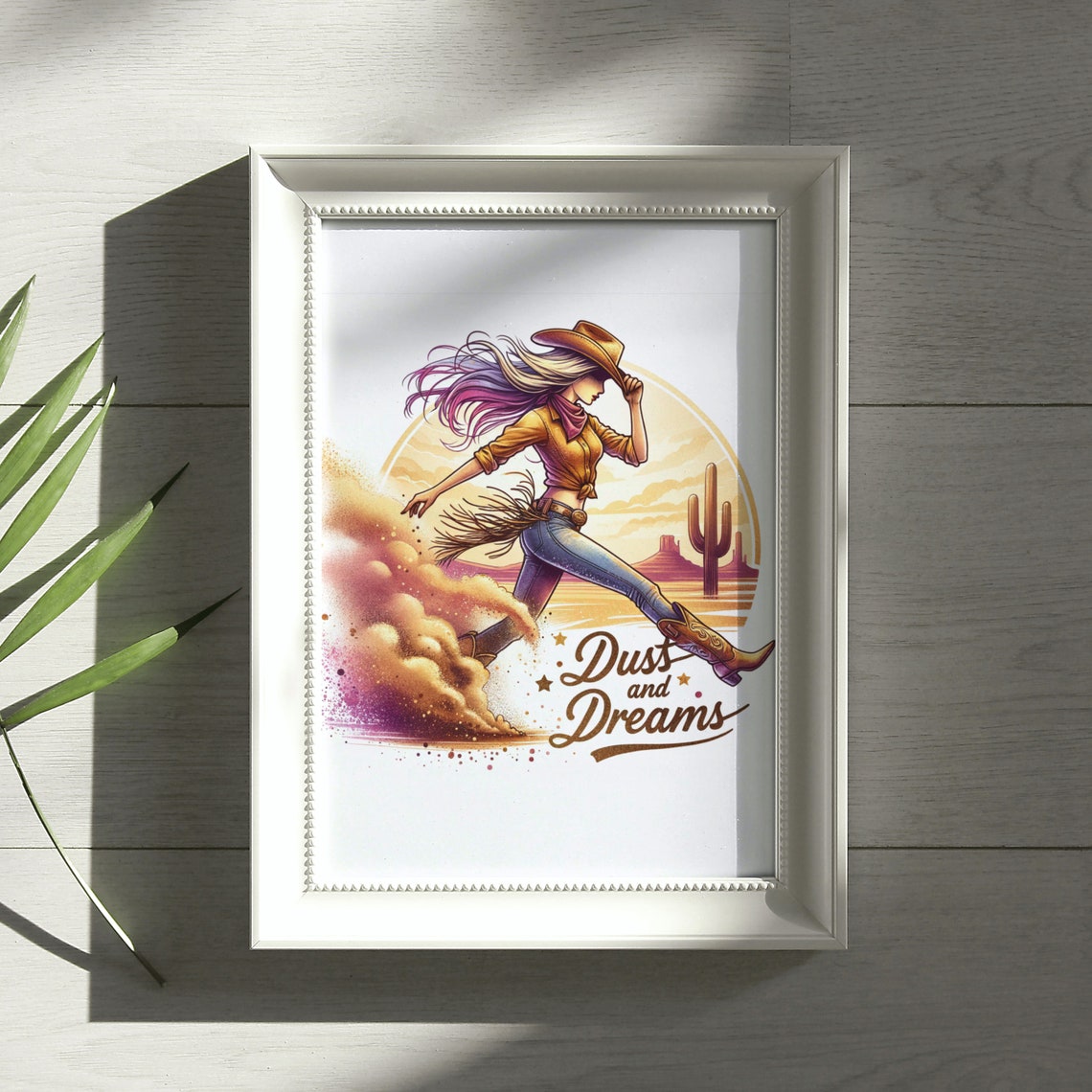 Watercolor Spring Western Clipart Bundle, Cowgirl Texas Horse Ranch ...