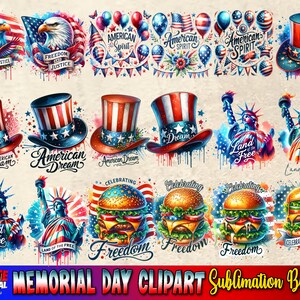 50 Retro 4th of July PNG Bundle, 4th of July Png, Fourth of July Png ...