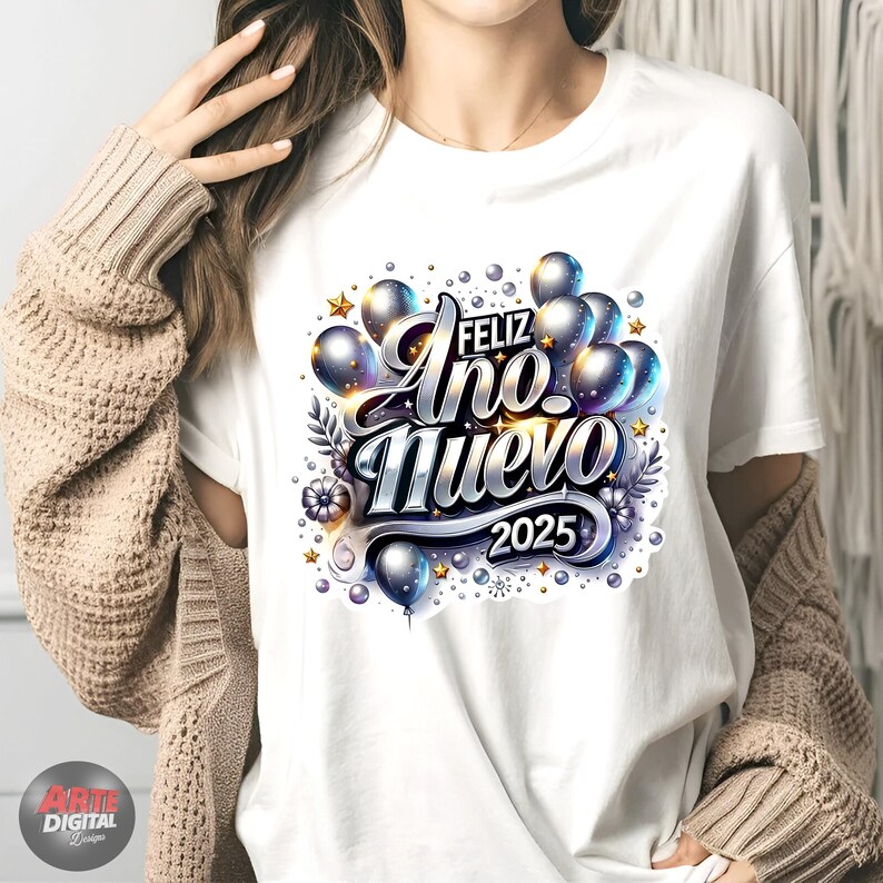 Feliz Año Nuevo 2025 PNG Bundle – Feliz Año Nuevo Clipart Para ...