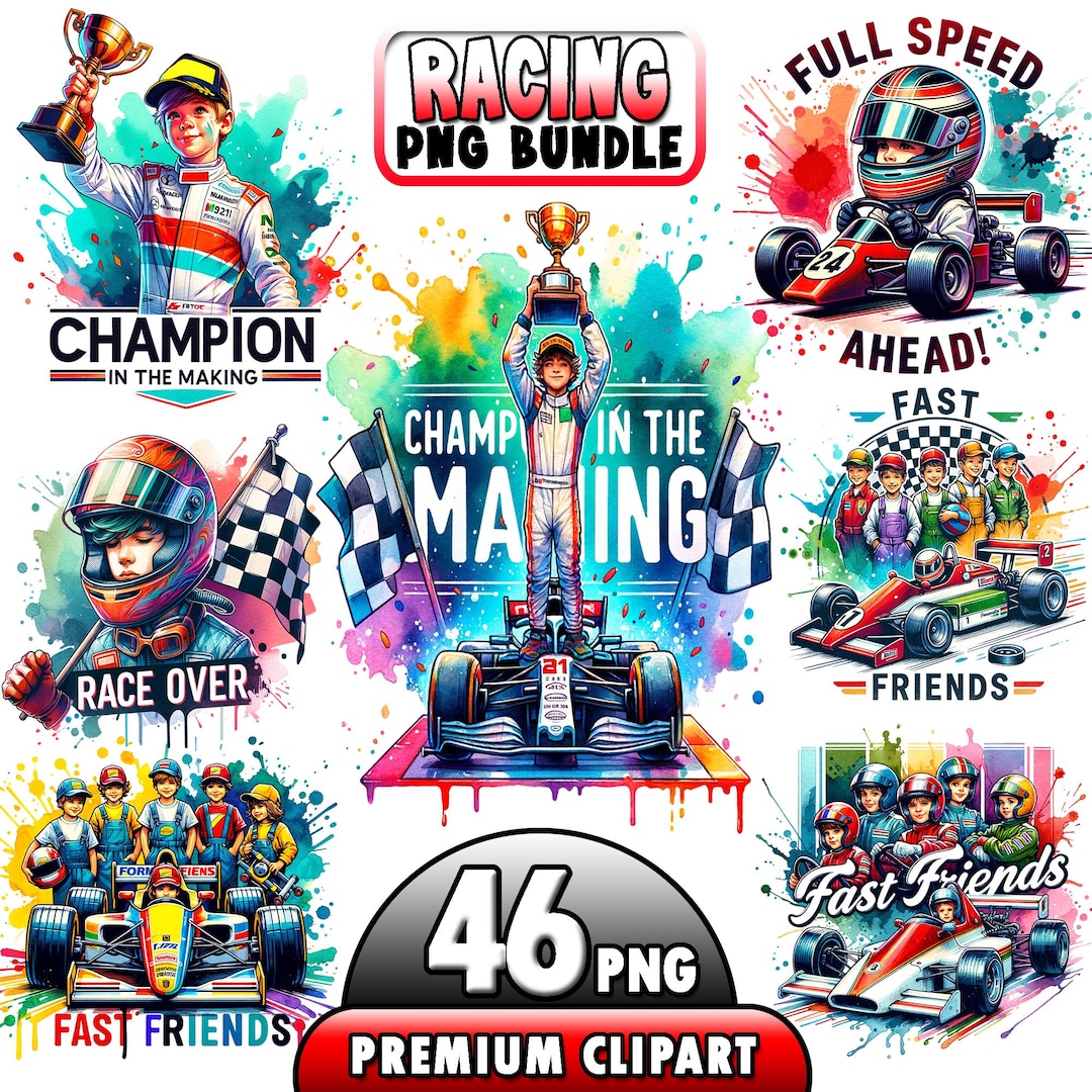 Watercolor Race Clipart, Kids Art, Racing Cars, Nursery Watercolor Cars ...