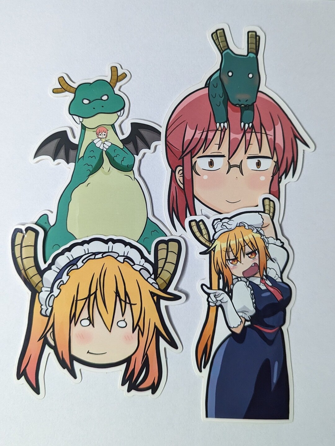 Kobayashi Pack | Anime Stickers - Etsy